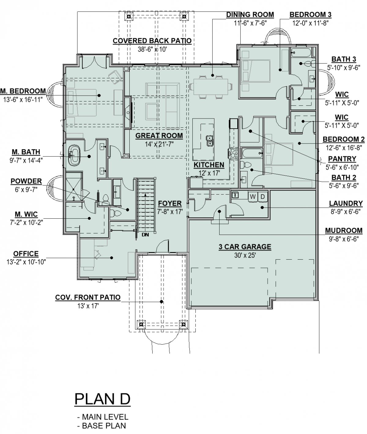 PLAN A_MAIN LVL-BASE | Copper Homes